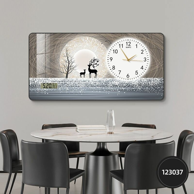 Электронные настенные часы, календари можно использовать в качестве декоративных картин