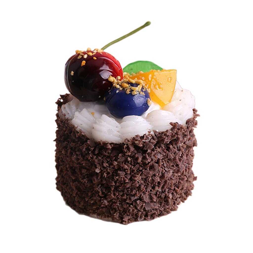 Реалистичная имитационная модель торта Реалистичная модель торта Модель искусственного поддельного десерта для декорации магазина реквизита для фотосъемки