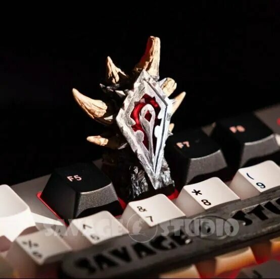 Кейкапы для механической клавиатуры - Ледяная Скорбь, World of Warcraft Artisan WOW Keycap Esc смола, клей