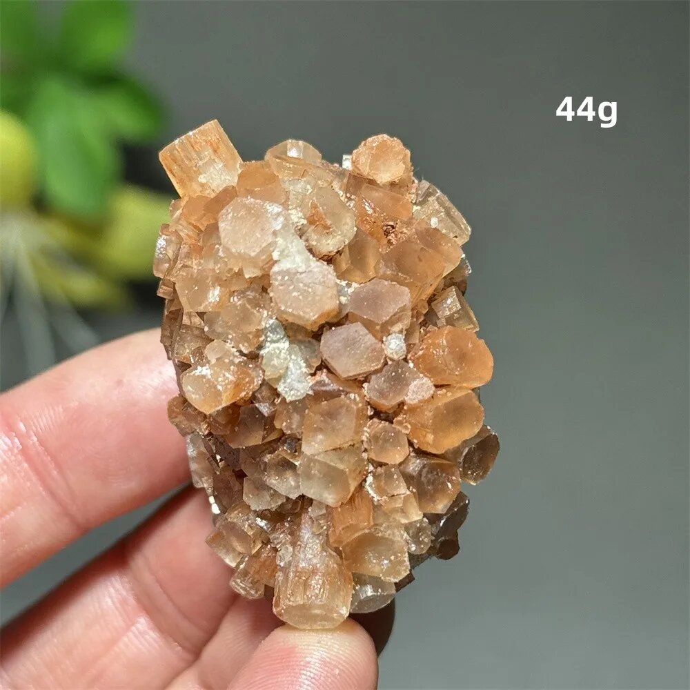 Оранжевый арагонит, кластер 26 44g