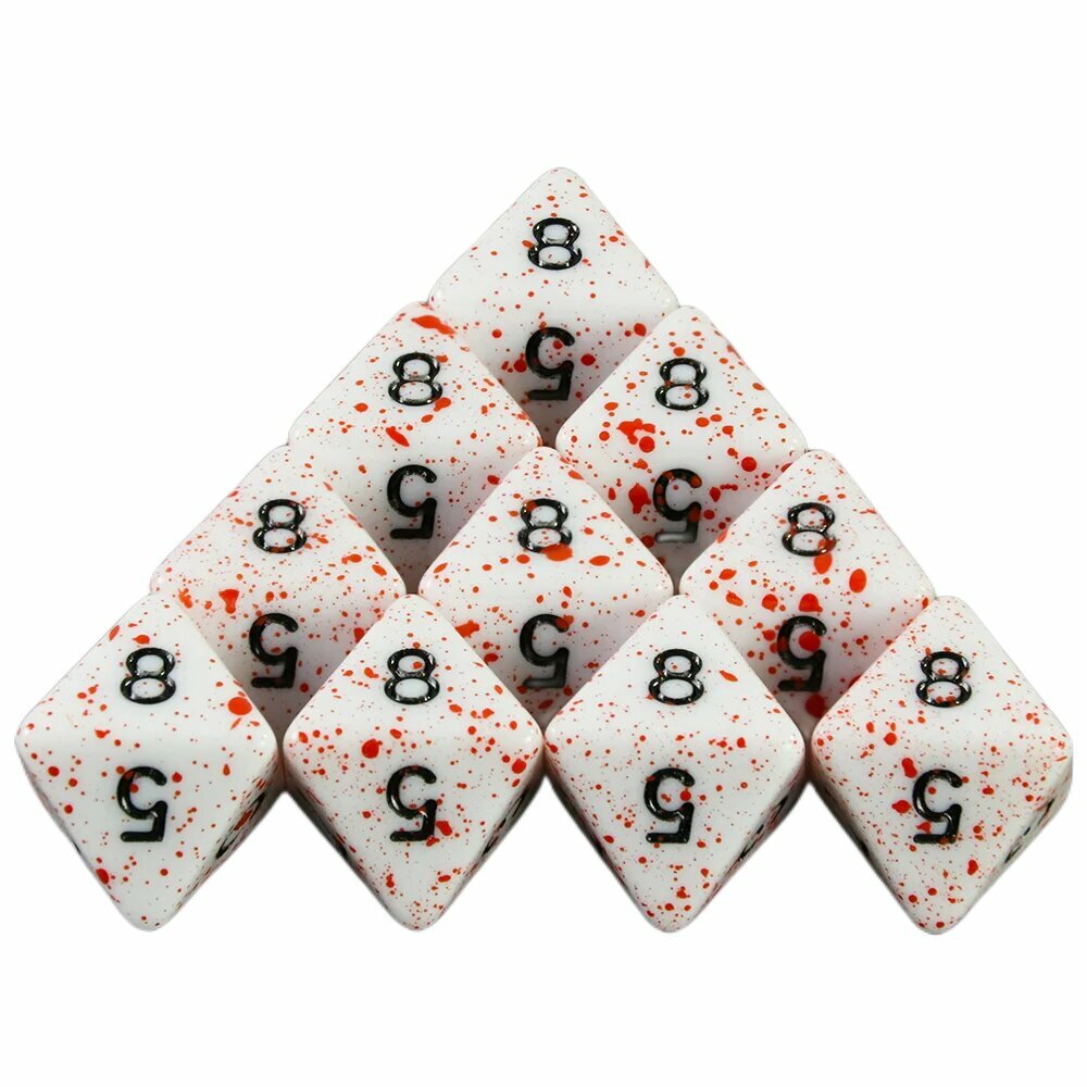 10шт D8 многогранные кости Dormia Dice