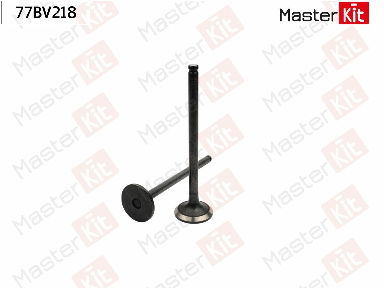 Клапан выпускной HYUNDAI D4BA/D4BB/D4BF/D4BH/D4BX (1шт) MasterKit 77BV218