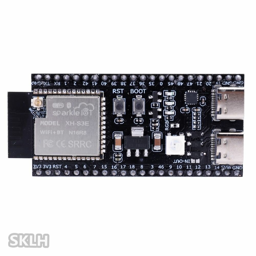 Модуль ESP32-S3-DevKit с 8 МБ PSRAM и 16 МБ Flash