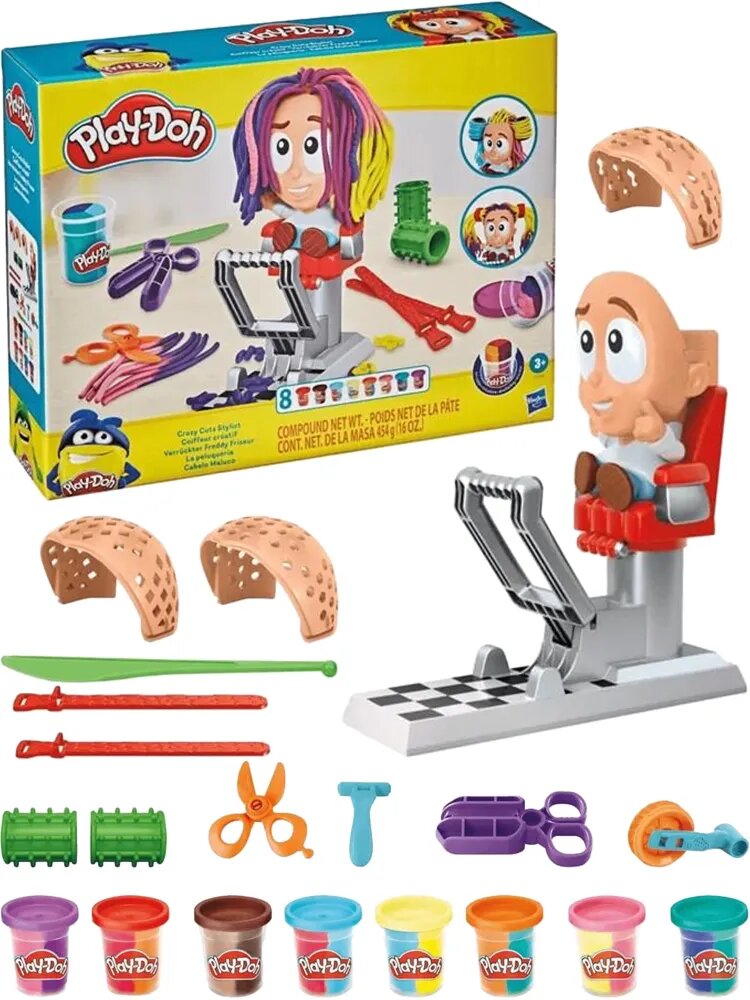Play Doh Сумасшедший Парикмахер F1260