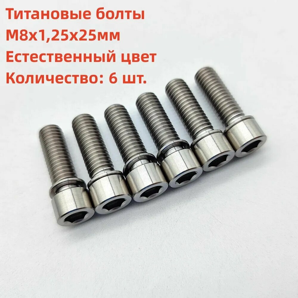 Винт 25 мм, 6 шт.