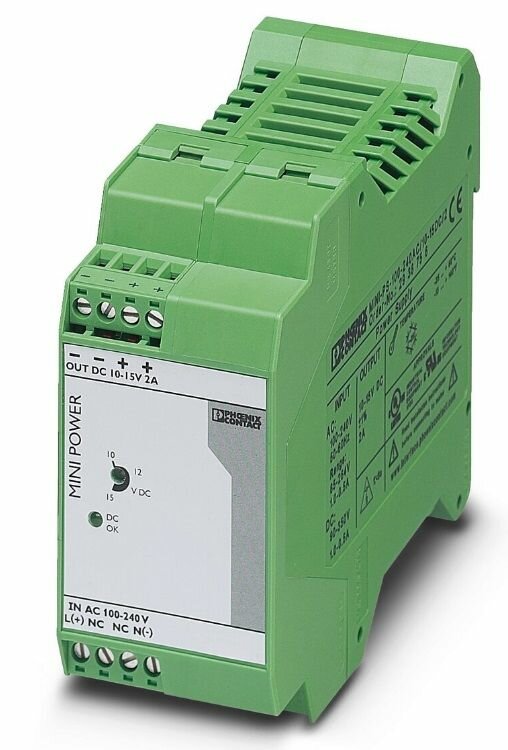 Источники питания Phoenix Contact MINI-PS-100-240AC/10-15DC/2 арт. 2938756