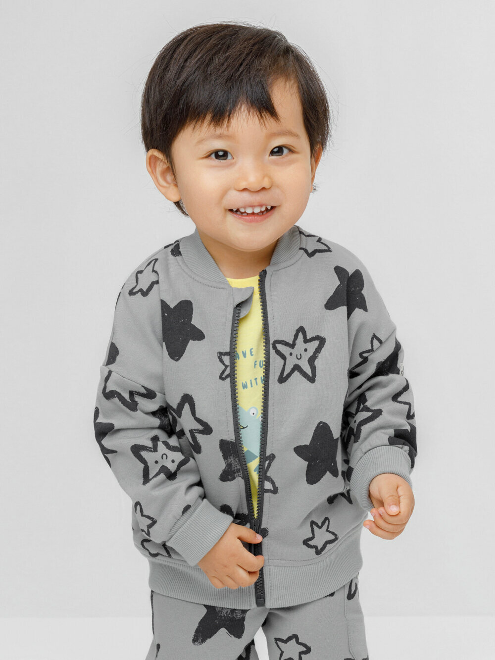 Бомбер КР 303021/серый 3915 Н194 к708