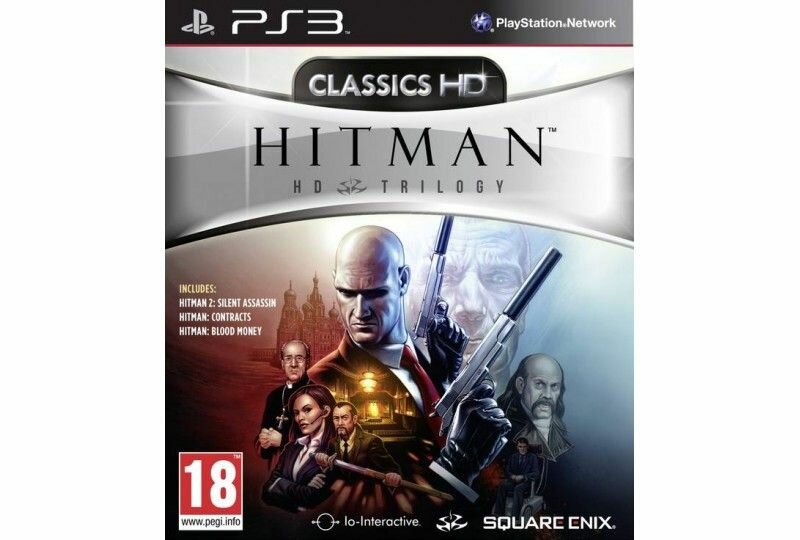 Видеоигра Hitman Classics HD Trilogy. Издание на диске. Английская версия на ps3