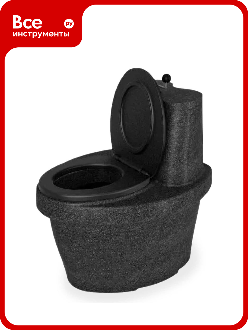 Туалет торфяной раздолье Деревенька черный гранит RZ8.470.320