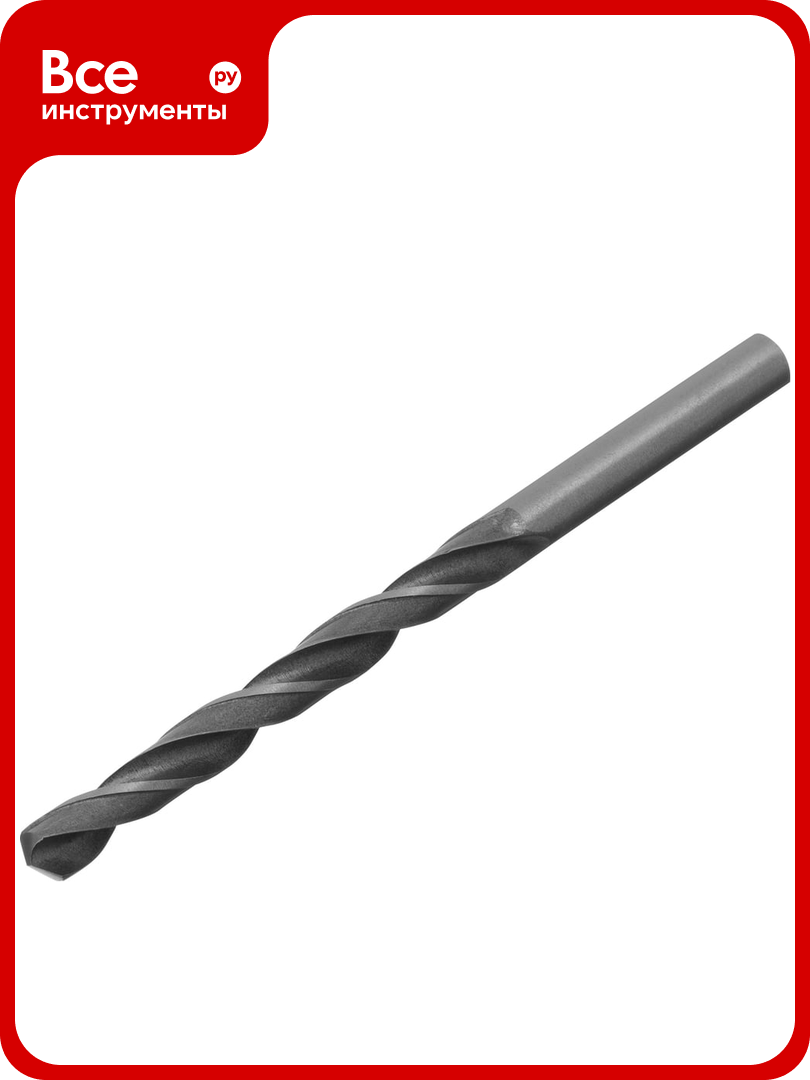 Сверло по металлу (7х109х69 мм; Р6М5) СИБРТЕХ 72253