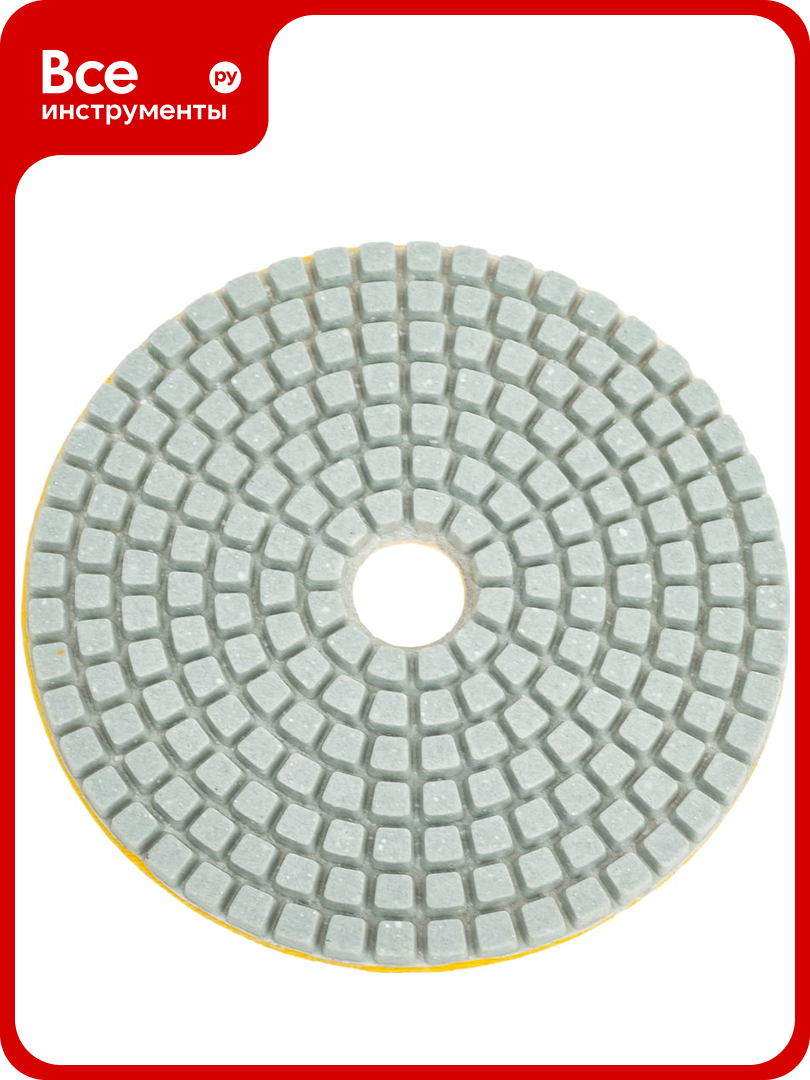 Алмазный гибкий шлифовальный круг Orientcraft АГШК 100 мм, P200, Черепашка для влажной шлифовки 100200