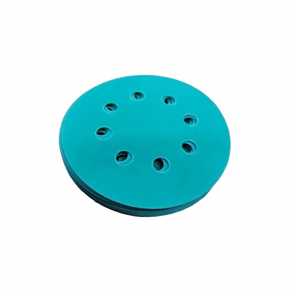 Набор круглых шлифовальных кругов для полировки Vitatools GR-125-P600-800-1000-1200-1500-2000-8