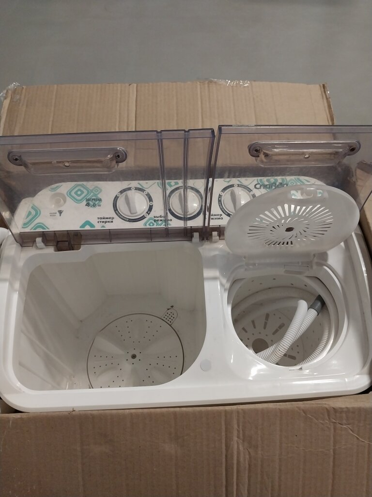 Стиральная машина полуавтомат славда WS-40PET (1458200)