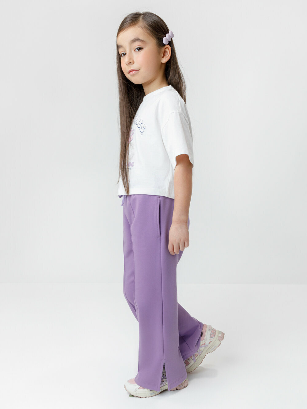 Брюки КР 400901-1/сиреневый 3725 к679