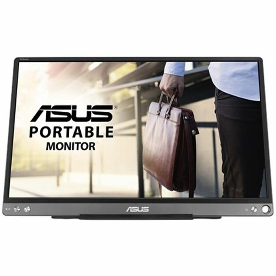 15,6" Монитор Asus ZenScreen MB16ACE (MB16ACE/2) темно-серый - 1920x1080@60Гц, IPS, 5 мс, 800:1, 250 кд/м2, 178/178