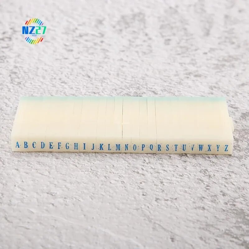 (P S M J) Съемный набор пластиковых марок с английским алфавитом из 26 букв