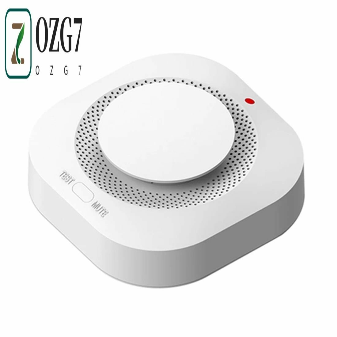 (A H K R) Датчик дыма Tuya Wifi, датчик умного дома, защита от пожарной сигнализации, приложение Smart Life совместим с Home
