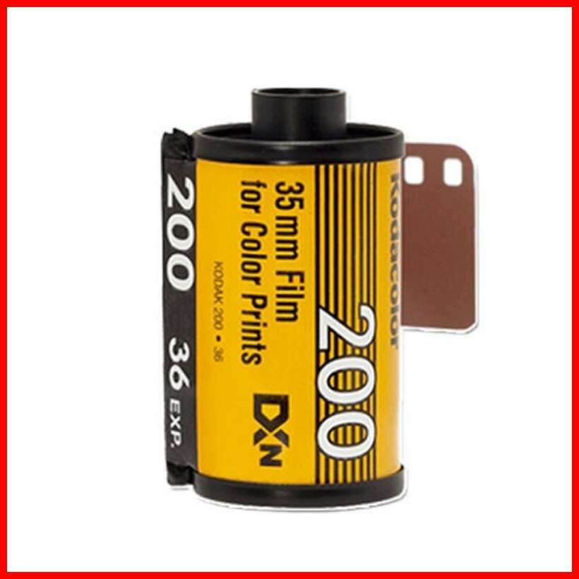 Пленка Kodak 200 ISO для 35-мм фотоаппаратов. В упаковке 6 рамок. ретро фотографий