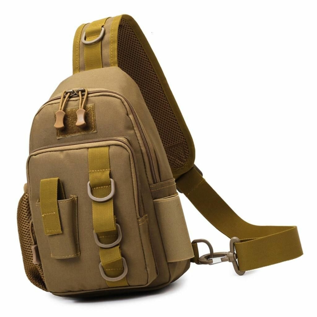 Рыболовная сумка Luya bag на одно плечо-хаки