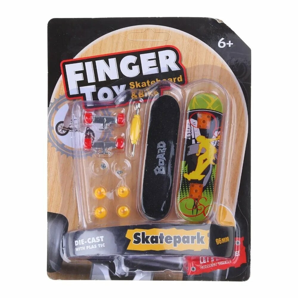 Мини-скейт для пальцев, - F