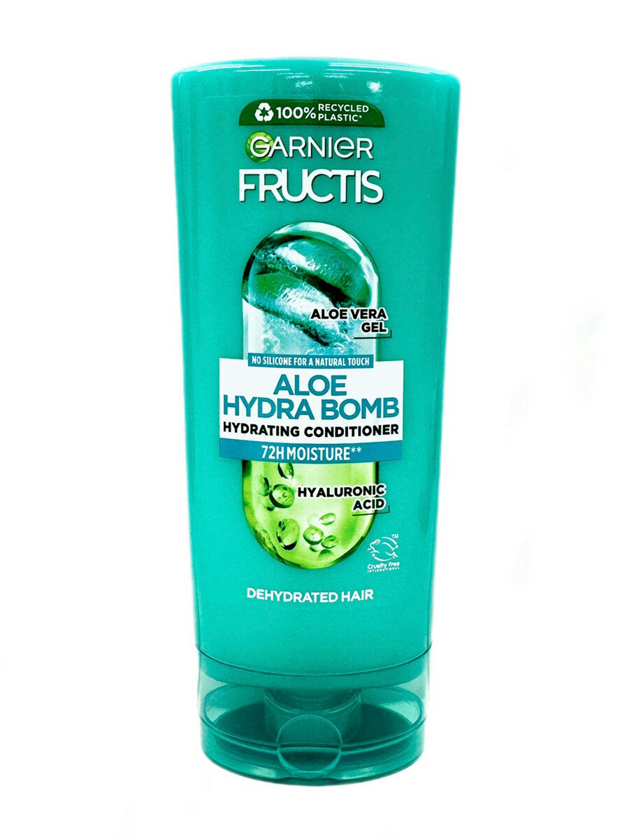 Garnier фруктис алоэ+сила гиалурона Увлажняющий Бальзам-ополаскиватель для всех типов волос 200 мл