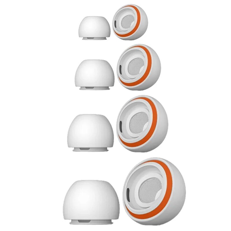 Сменные амбушюры BAPPSUS для AirPods Pro, 4Pair, Mixed Size
