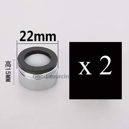 Латунный аэратор для смесителя Zelsaide 16/18/20/22/24/28 мм 22mm male x 2pcs