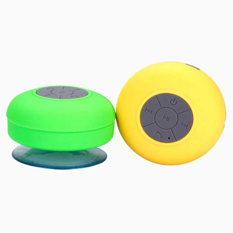 Водонепроницаемый динамик с присоской, портативный беспроводной мини-, автомобильный для громкой связи, вододенепроницаемый Bluetooth