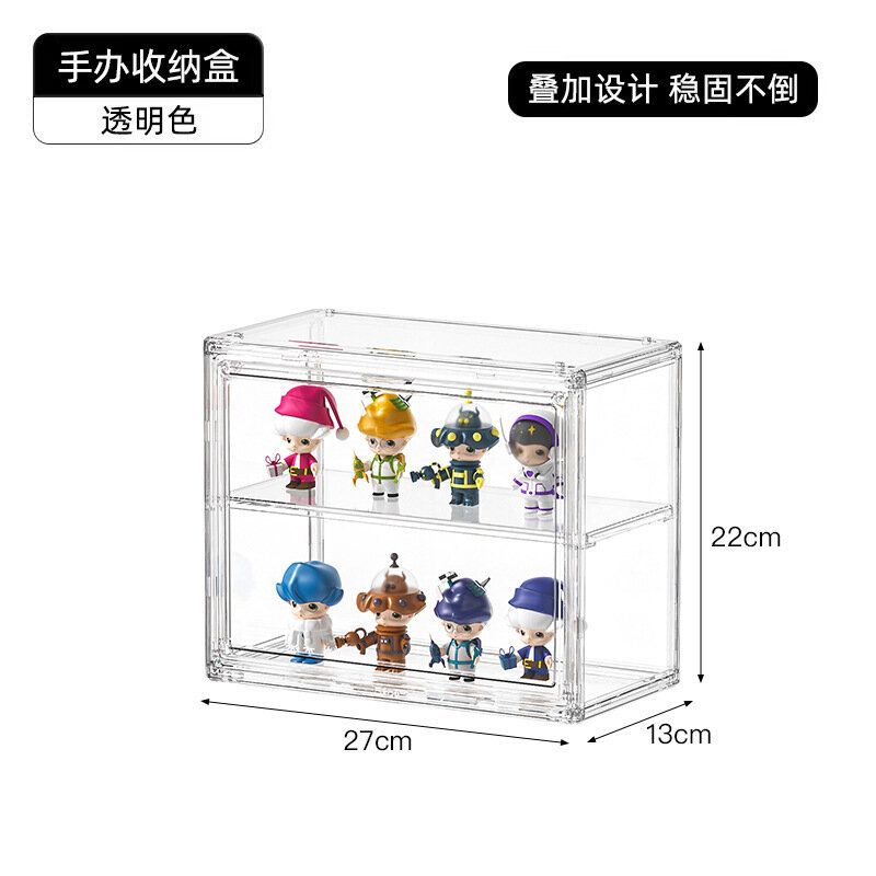 Коробка для хранения сумок, многофункциональный прозрачный пылезащитный органайзер, роскошный шкаф для хранения парфюмерии, коробка для демонстрации фигурок.