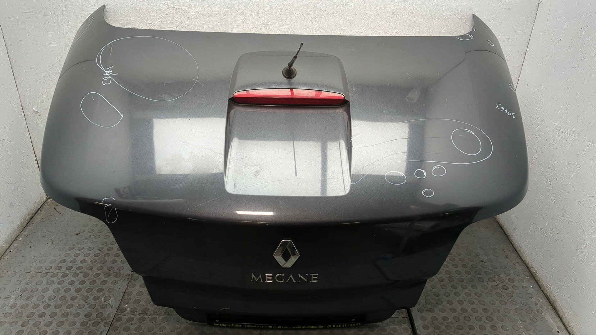Крышка (дверь) багажника Renault Megane 2 Б/У