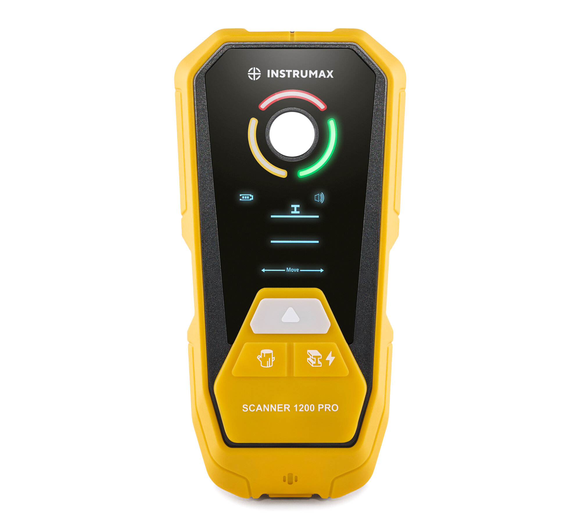 Профессиональный детектор скрытой проводки, металла, дерева INSTRUMAX SCANNER 1200 PRO