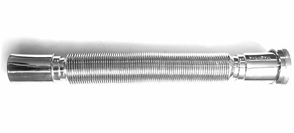 Труба гибкая Bonomini 9332RS54B7, хромированная, пластик, диаметр 32мм х 1 1/4 гайка металл