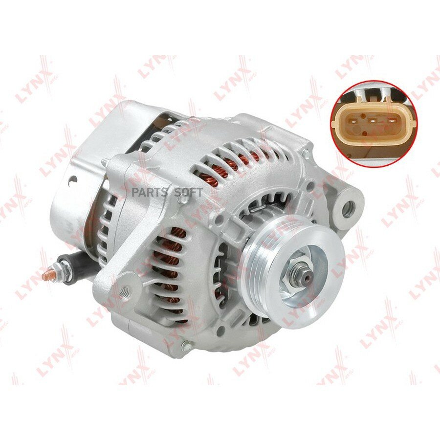 Генератор от официального дистрибьютора, LYNXAUTO, артикул EA1222