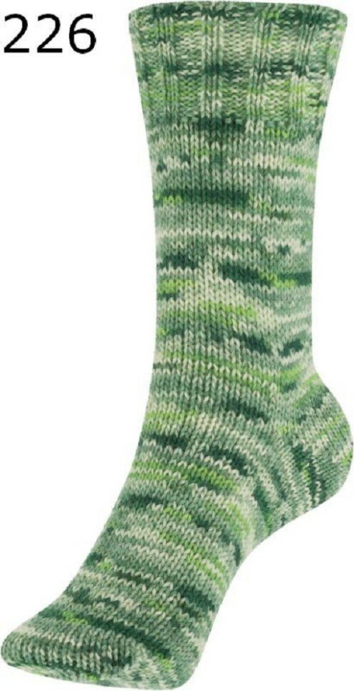 Пряжа #93056-99/226 Laub Fortissima 6-fach Gekko 150 г 410 м Austermann