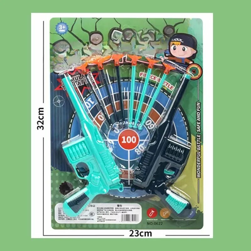 Детский пистолет с мягкими пулями Mauser, двойной набор для стрельбы с присосками, игрушка для мальчиков 3-8 лет, подарок для детей