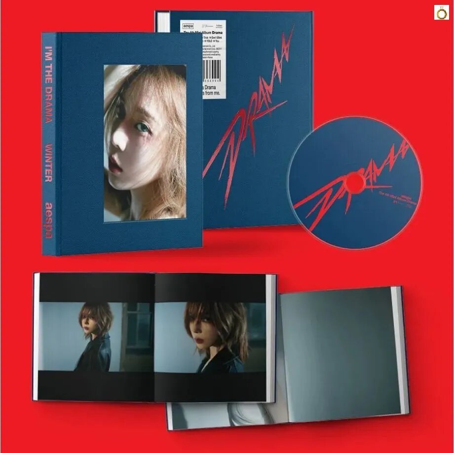 Aespa - Drama / 4-й мини-альбом (Sequence Ver.) CD Фотобук Альбом