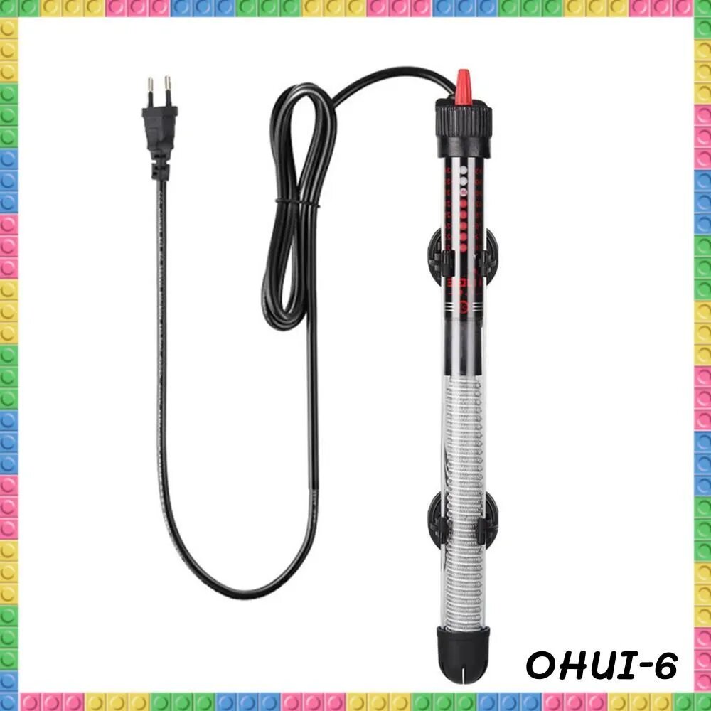 Обогреватель для рыбы, подводный термостат, быстрый отопитель для аквариумов 50W