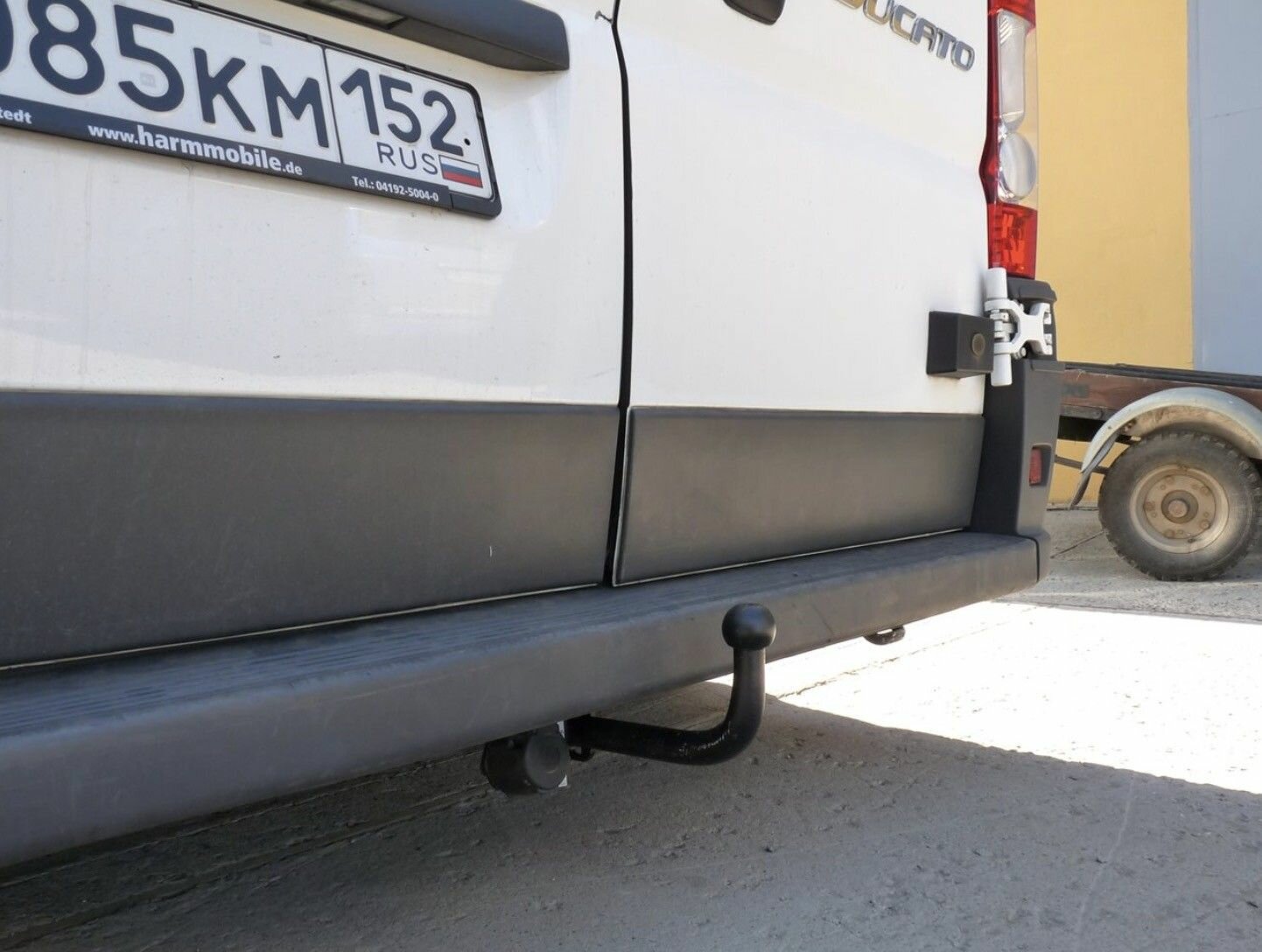 Фаркоп для FIAT Ducato Sollers фургон 2008-2011. Тип шара: A. Нагрузки: 2000/100 кг, FA 05