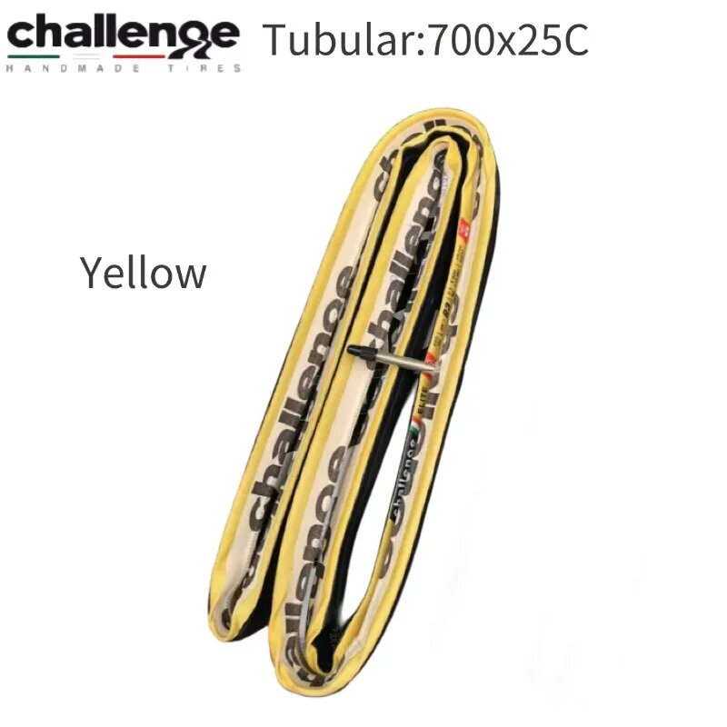 Challenge Tubular Tire 28"x25mm Желтый, 28x25C Yellow