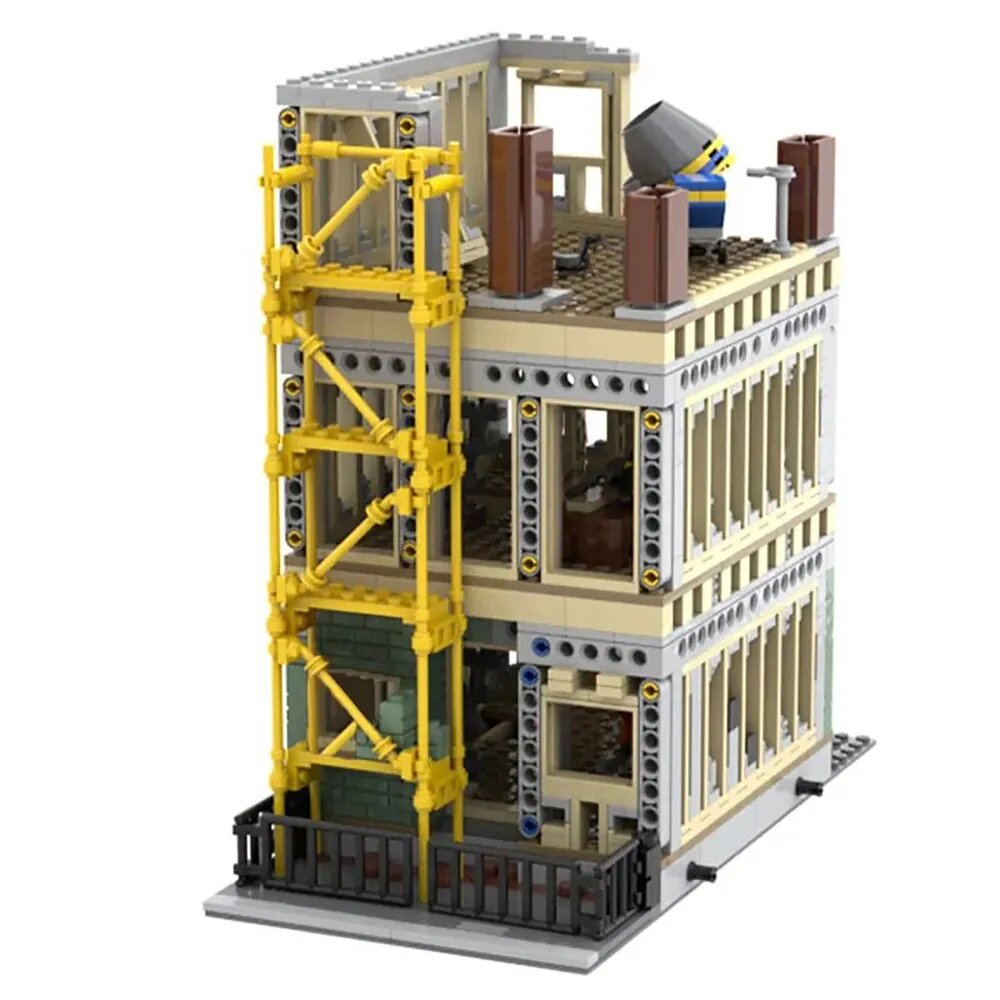 Конструктор MOC Апартаменты с лестницей Набор строительных блоков