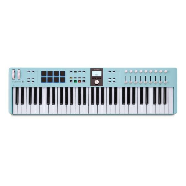 MIDI-клавиатура Arturia KeyLab Essential 61 mk3 Aquamarine