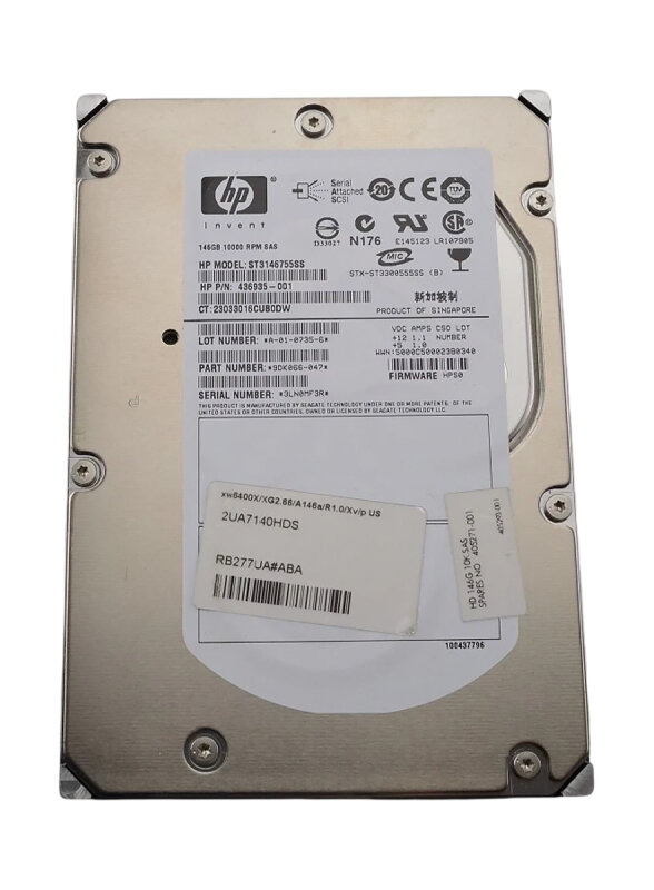 Жесткий диск HP 146,8Gb 10000 SAS 3.5" HDD 9DK066-047