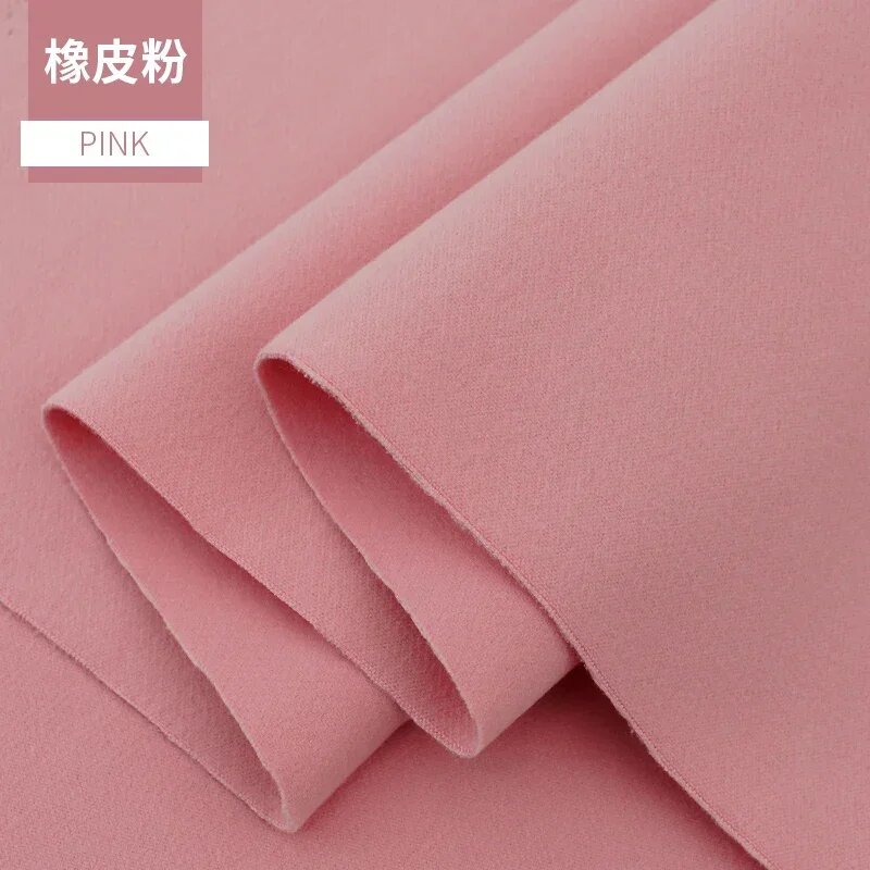 Розовая ткань "Rubber pink" для одежды