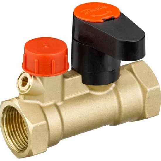 Клапан запорный Danfoss Danfos MSV-S Ду 20 Ру20 ВР Kvs=5.9м3/ч б/ниппелейs 003Z4012
