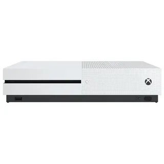 Игровая приставка Microsoft Xbox One S, Blu-ray, 500GB, белый + геймпад, Б/У, уценка
