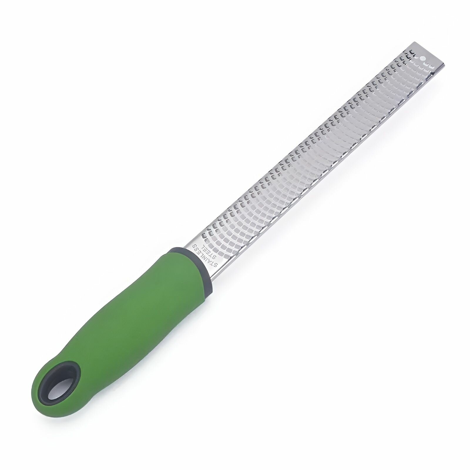 Терка Microplane Zester для сыра и цитрусовых/зелён, Цвет товара-зеленый