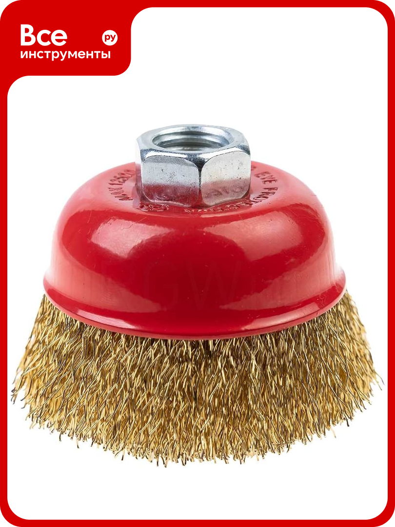 Щетка металлическая чашечная YIDA мягкая проволока, 65 мм, М14 TORGWIN T709544