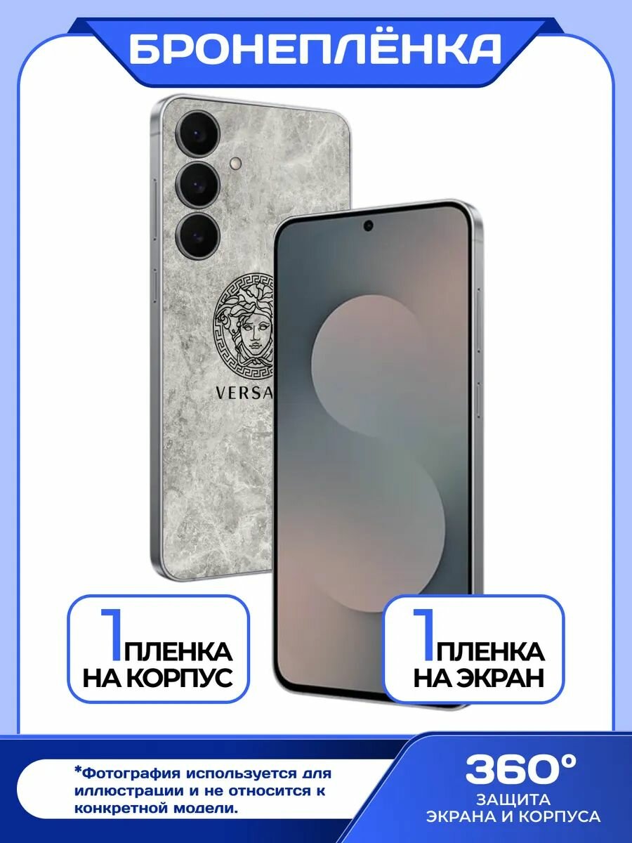 Комплект пленок для Galaxy S25 Plus на экран и корпус