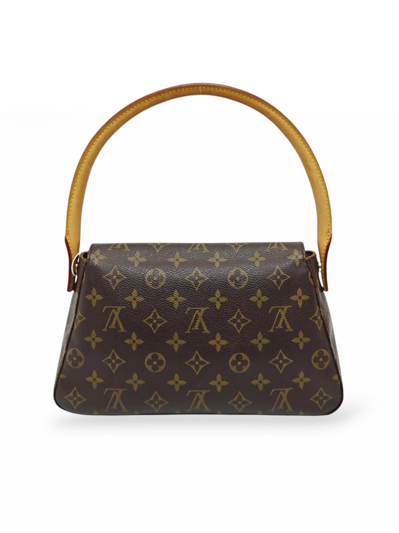 Сумка тоут Louis Vuitton Looping Mini Monogram, коричневый — фото 1