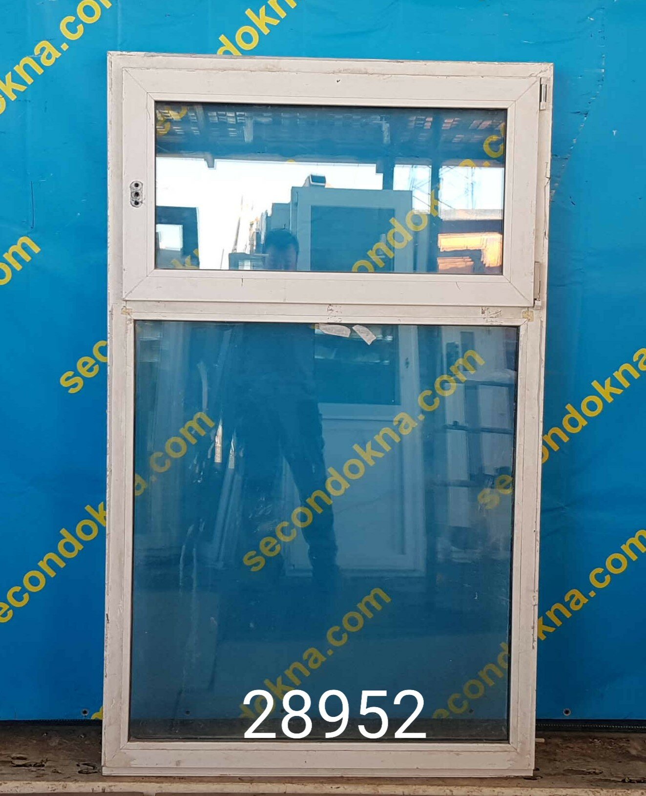 Пластиковое окно Б/У 1800(в) 640 об х 1070(ш)